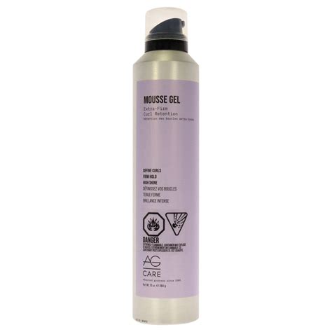 Ag Curl Mousse Gel Extra Firm Curl Retention 300 Ml 10 Oz Long Lasting Ag Curl Mousse Gel Extra Firm Curl Retention 300 Ml 10 Oz Long Lasting