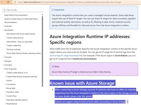 issues with data factory pipelines using copy data to query azure sql