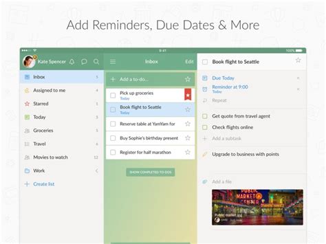 Wunderlist A Best App For Student Organization