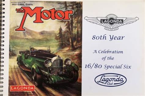 1934 Lagonda 16/80 Special Six - history from new - NOW SOLD