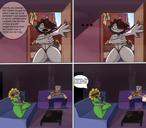 Rule 34 Anonyman03 Bong Comic Crazy Dave Pvz Drugs Female Naked