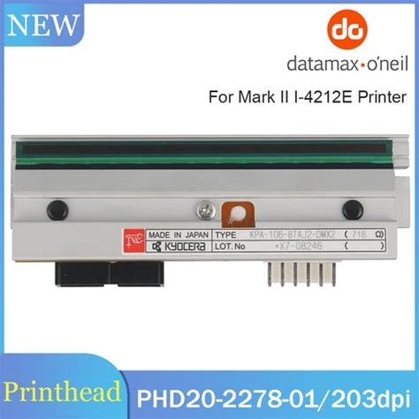 Genuine Phd20 2278 01 Printhead For Datamax I 4212e Printer 203dpi Ebay