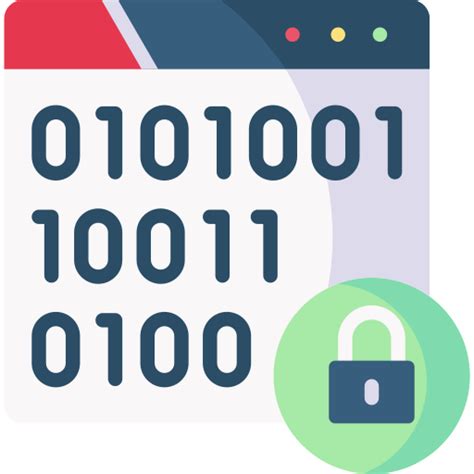 binary code special flat icon