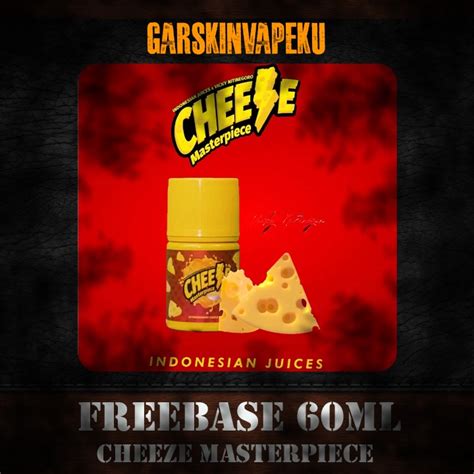 Jual Freebase Cheese Cheeze Masterpiece 60ml By Vicky Nitinegoro