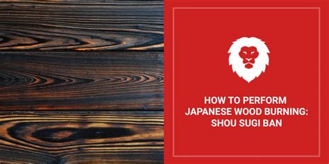 Japanese Burnt Wood Finish