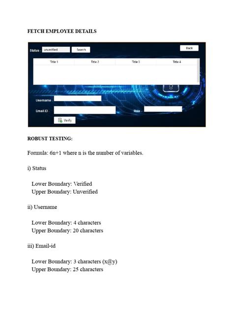 robust testing pdf