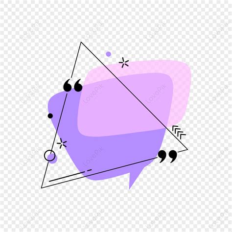 Quote Text Box Purple Overlay Combinationpointquotation Marks Free Png And Clipart Image For