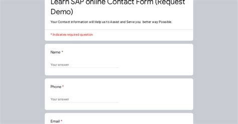 Learn Sap Online Contact Form Request Demo Sap Ewm Tm Online Trainings