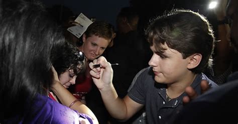 마이클 잭슨 아들 리포터로 연예계 데뷔