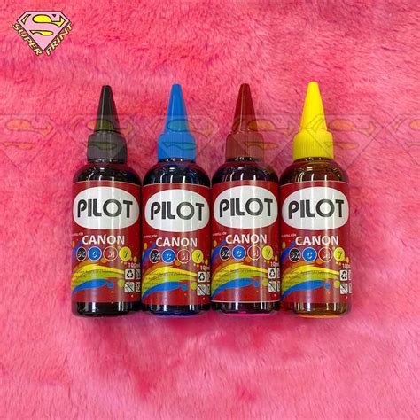 Canon หมึกเติม ดำ ฟ้า แดง เหลือง 100 Ml ใช้กับเครื่องปริ้นแคนนอนที่ติดแทงค์ Shopee Thailand