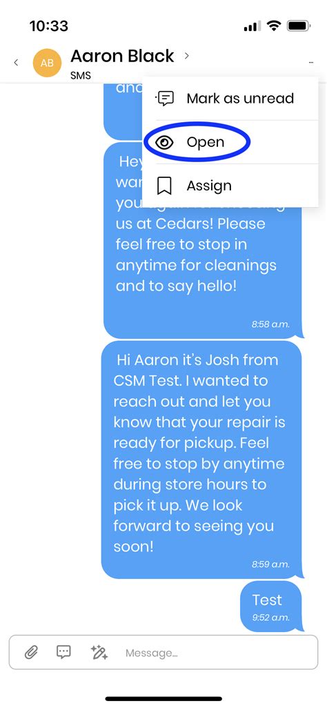Decluttered Inbox Mobile App Clientbook