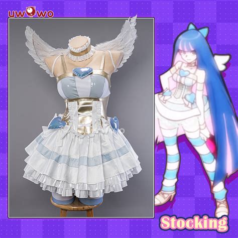 Instock S 3xl Uwowo Anime Panty And Stocking With Garterbelt Stocking An