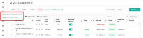 User Management MSPbots Ai