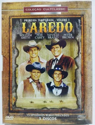 Dvd Laredo Primeira Temporada Vol 1 Digipak 3 Discos Lacrado Mercadolivre
