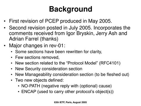 Ppt Path Computation Element Pce Communication Protocol Pcep