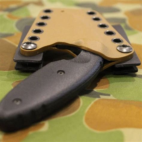 Custom Tactical Sheaths Tan Iwb Tdi Sheath With Strong Retention