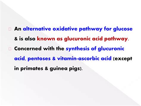 Uronic Acid Pathway Pptx