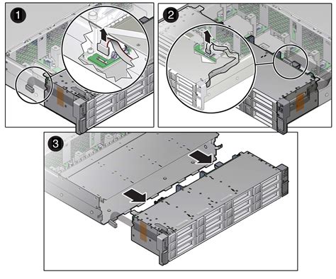 Remove The Left Led Indicator Module Oracle® Exadata Storage Server X6 2 High Capacity Service