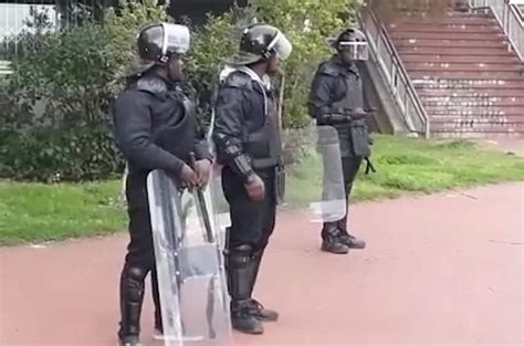 Watch Stun Grenades Fired At Students After Cput Classroom Set Alight