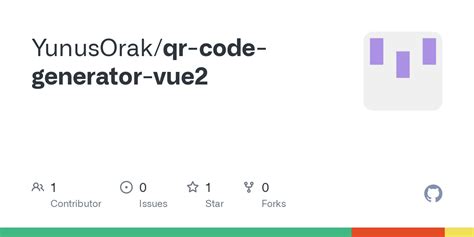 GitHub YunusOrak Qr Code Generator Vue
