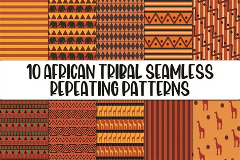 African Tribal Designs And Patterns
