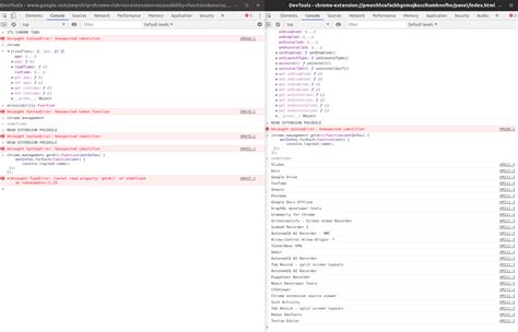 Get A List Of Installed Extensions With Javascript Stack Overflow