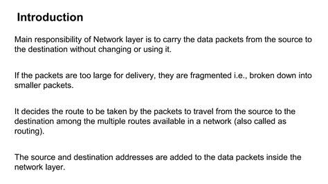 Unit 3 Network Layer And Protocolspptx