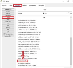 How To Configure TFTP Server In Packet Tracer Netizzan