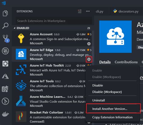 VSCode On Mac Does Not Detect Iotedgehubdev Version Issue Azure Iotedgehubdev