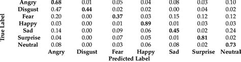 Normalized Confusion Matrix Of The Testing Dataset Without Augmentation
