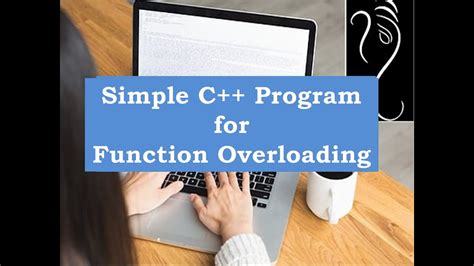 C Program For Function Overloading YouTube