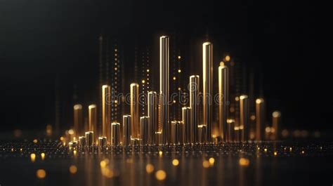 An Image Of A Bar Graph Rendered In 3d With Ascending Bars Each Bar