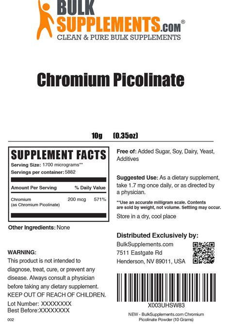 Chromium Picolinate