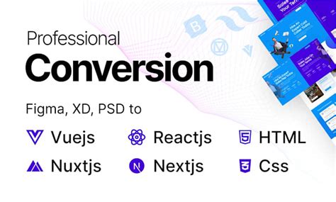 Convert Figma To Vuejs Figma To Wordpress Figma To Psdfigma To React By Usamasb153 Fiverr