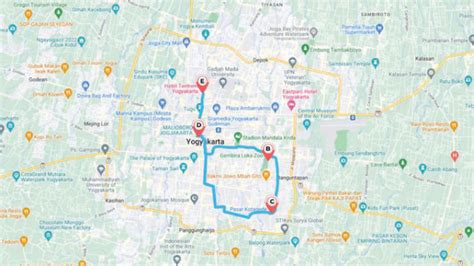 Figure 4 From Recommender System For Tourist Routes In Yogyakarta Using Simulated Annealing