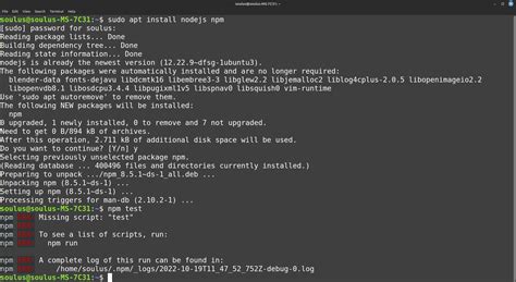 i have a problem installing npm and node js r npm