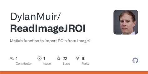 Github Dylanmuirreadimagejroi Matlab Function To Import Rois From