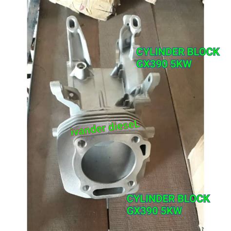 Jual CYLINDER BLOCK BORINGAN BLOK MESIN PENGERAK DAN GENSET GX390 5KW 6KW 5000 6000 WATT ...