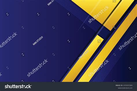 Blue Yellow Gradient Background Design Template Stock Vector Royalty Free 2155257283