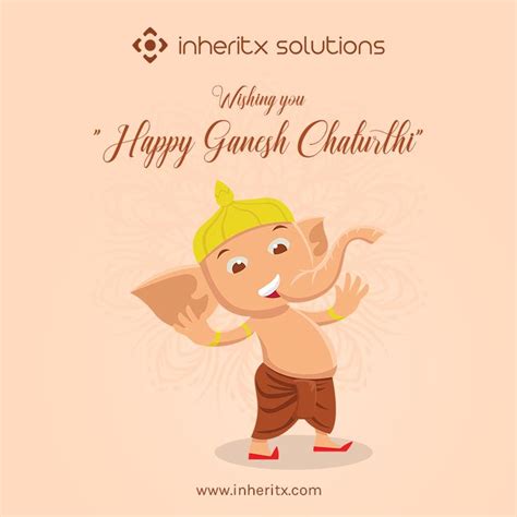 Inheritx Solutions Pvt Ltd On Linkedin Ganeshchaturthi Ganeshchaturthi Wishes Inheritx