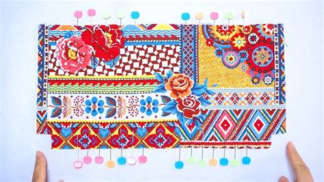 미니 파우치 만드는 간단한 방법둥근 파우치 만들기 김씨네재봉틀 Youtube