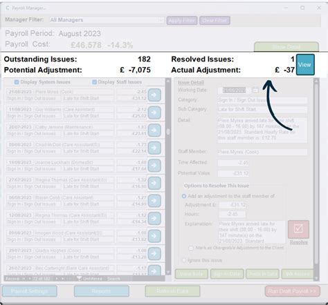 Resolving Payroll Issues Care Control Learning Hub