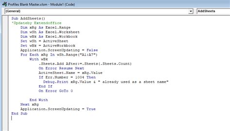 Macro For Copying A Tab Using A List Of Names And Filling A Specific