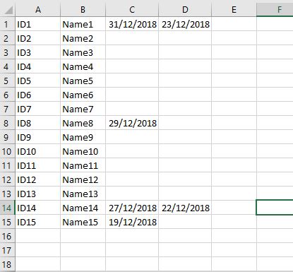 Excel Loop Through Cells In A Range Check For A Condition And Save Results On A Different S S