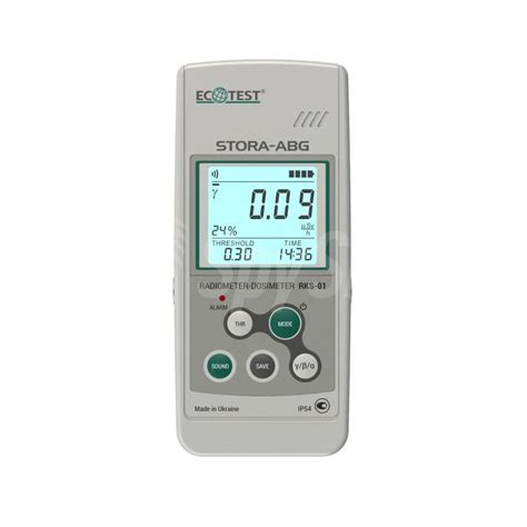 Portable Dosimeter Radiometer Ecotest Stora Abg Rks 01