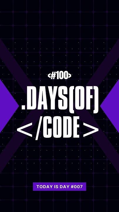 Welcome To My Day 7 Of 100daysofcode 100daysofcodexnstchallenge