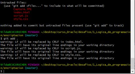 git add mensaje raro Git y GitHub controle y comparta su código Solucionado
