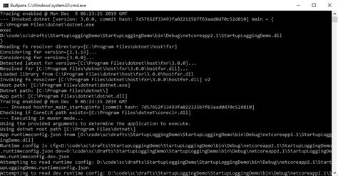 How To Stop Logging To Console At Startup Of Net Core App Stack