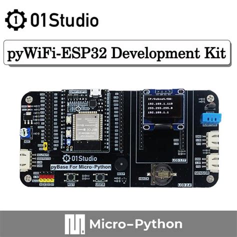 Micropython Esp32 무선통신 임베디드 개발키트 Pywifi Esp32 Kit 디바이스마트