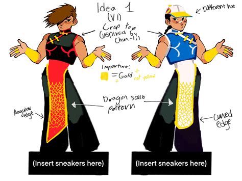 What Do You Think Yun And Yang Would Look Like In Sf6 Some Ideas Older Sean Design R